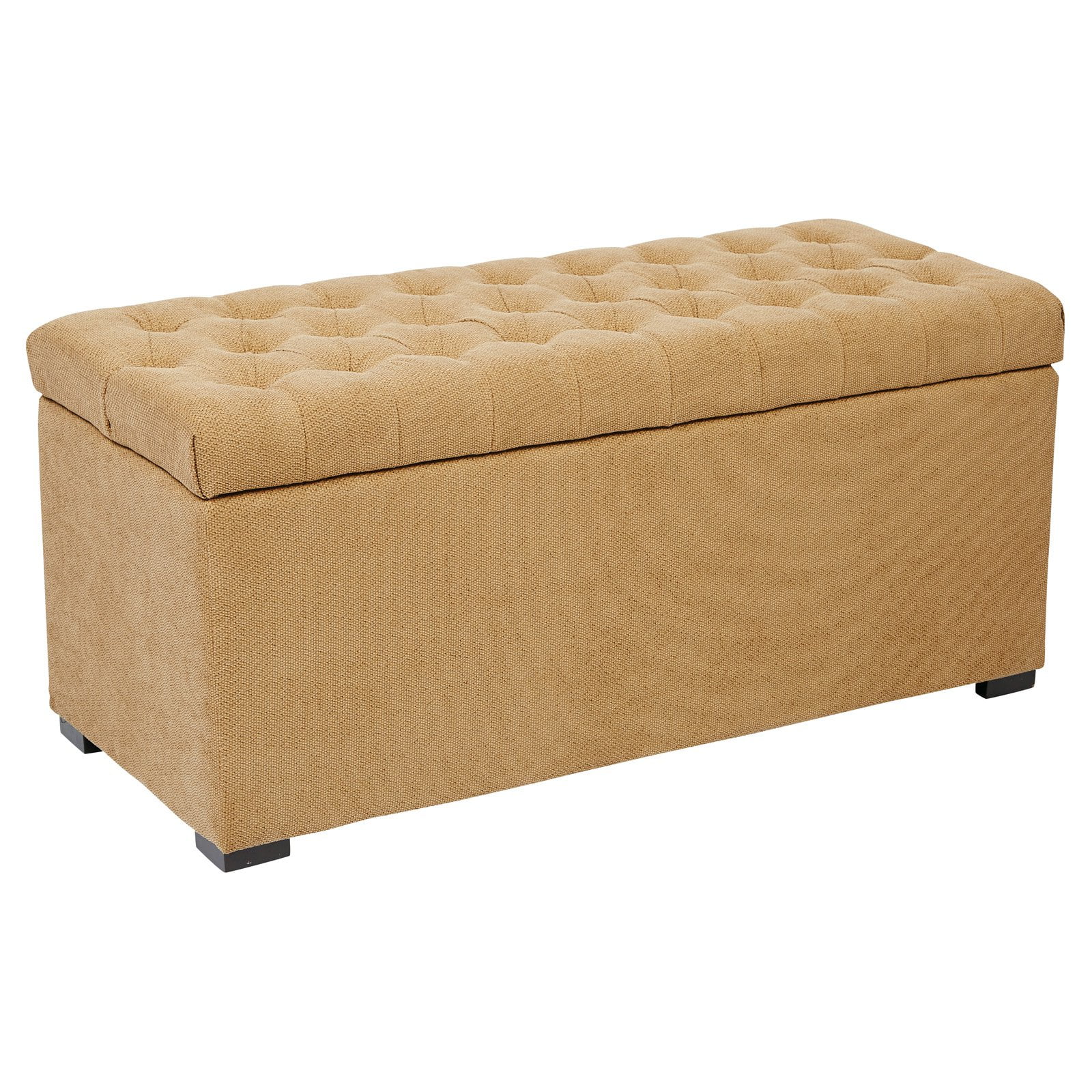 Sahara Tufted Storage Bench Ottoman - Walmart.com