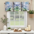 Curtain Valances for Kitchen Windows,Rod Pocket Short Valance Window ...