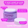 Kopari KP Body Bumps YPF5 Be Gone Clarifying Body Pads with 4.4% AHAs ...