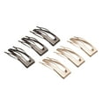 Revlon Hair Styling Tool - Neutral Double Grip Comb Hair Clips, 6 count ...