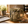 Combat Veteran Mug 2D Printed 3D Effect Military Pride Gift for ...