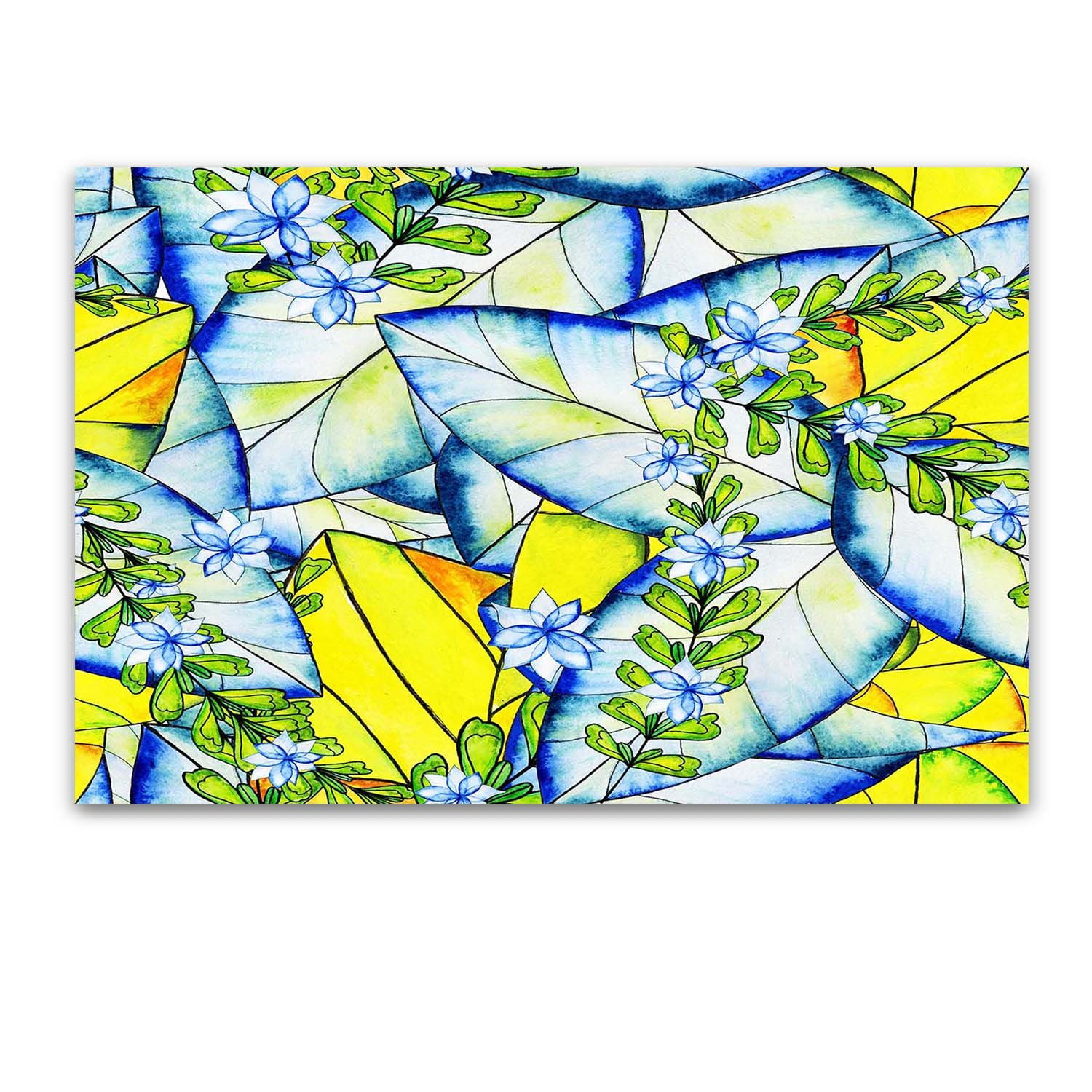 Startonight Tempered Acrylic Glass Wall Art - Abstract Theme Stylized ...