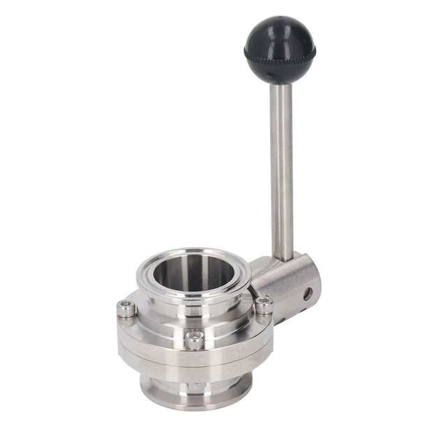 Clamp Sanitary Valve With Pull Handle, PN1.6 150 Degrees Celsius ...
