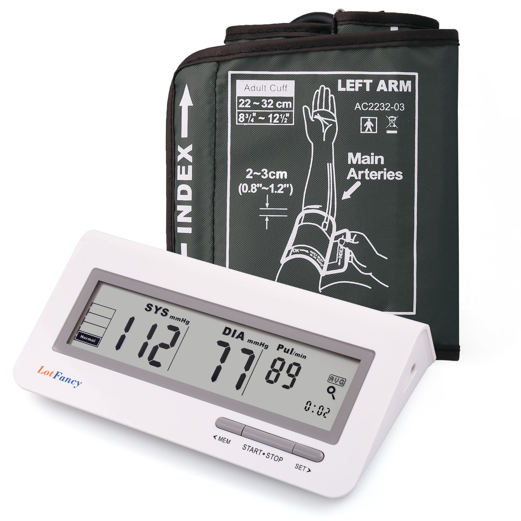 Blood Pressure Monitor Automatic Digital BP Machine With Upper Arm blood-pressure-monitor-automatic-digital-bp-machine-with-upper-arm