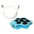 ACDANC Dog Water Fountain and Sprinkler,Outdoor Pet Dog Step on Water ...