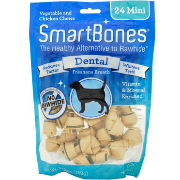 Dingo Mini Dental Dog Chews for Small Dogs, 24-Count - Walmart.com