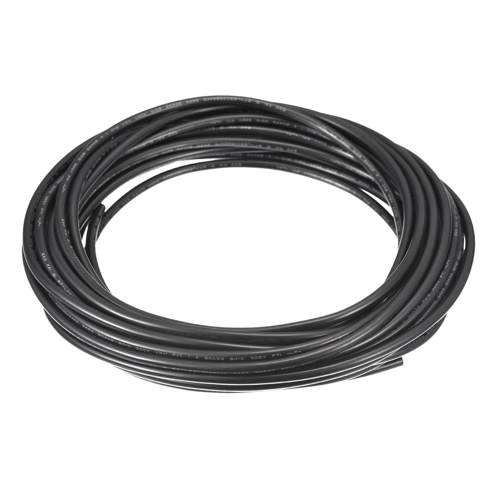 Uxcell 20AWG Electrical Wire 2 Conductors UL2464 Tinned Copper 32.8Ft ...