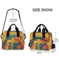 Lunch Bag Portable Crossbody Meal Bag Cooler Bag Insulated Lunch Bag ...