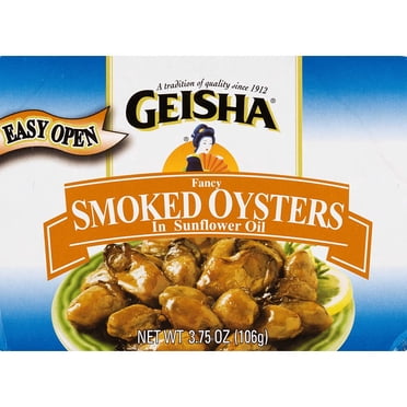 Geisha Whole Oysters in Water (Pack of 3) - Walmart.com