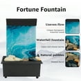 JTWEEN 6.7inch Tabletop Plastic Waterfall Fountain - Walmart.com