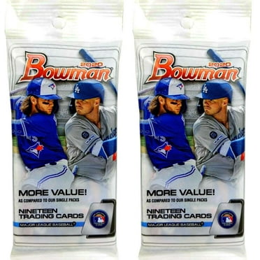 Topps MLB 2020 Bowman Chrome Baseball Trading Card Mega Box, 6 Packs ...