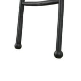 DecMode 18" x 73" Brown Wood Handmade Two-Toned Slanted Ladder with ...