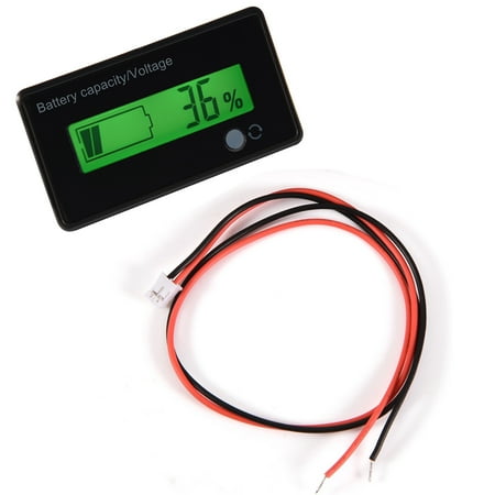 LCD Display Voltage Meter, Built With Buckle, Voltmeter Monitor, For ...