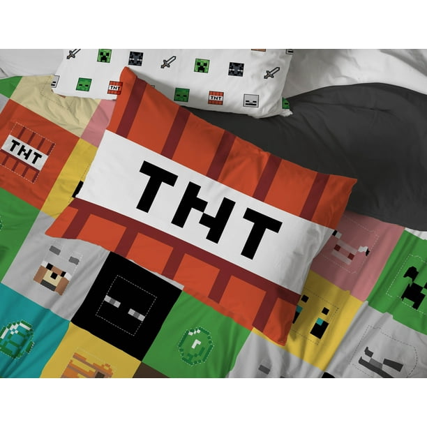 Minecraft Twin Bed Set
