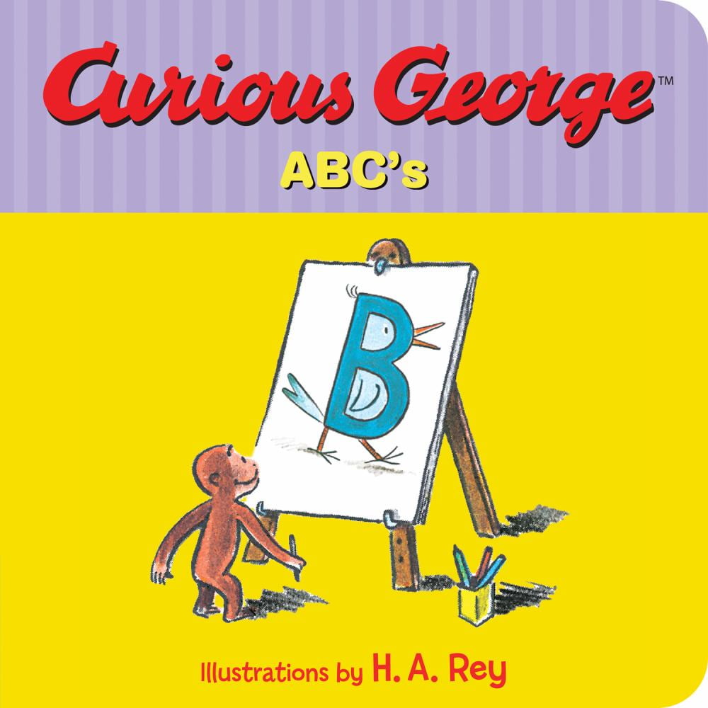 Curious Georges ABCs (Board Book) - Walmart.com