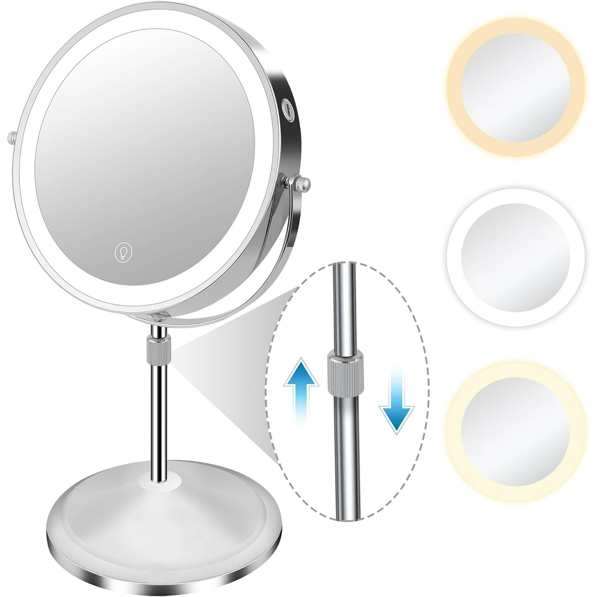 Click here for Ershilou 9 【plus Size】 Rechargeable Lighted Makeup... prices