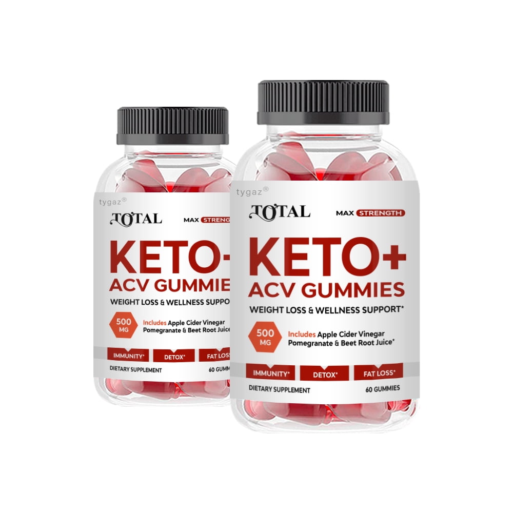 2 Pack Total Keto Total Keto Acv Weight Loss Gummies