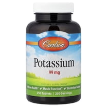 Kal Potassium Chloride 99mg Supplement for Bones Heart Muscles Nerves ...