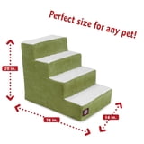 Majestic Pet, Pet Stairs, 3 Steps, Soft Sherpa Foam for Dogs & Cats ...