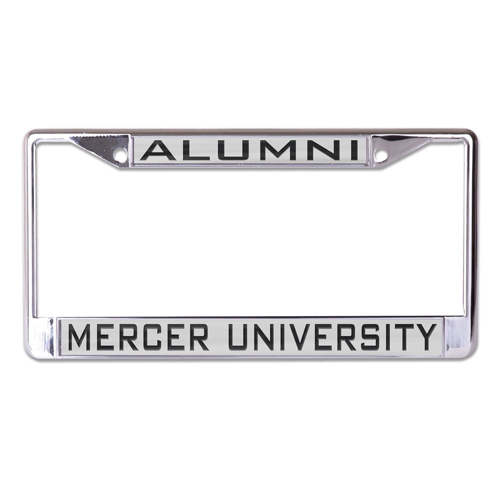 Mercer Bears License Plate Frame - Inlaid - Alumni - Walmart.com
