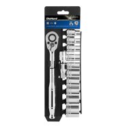BOSTITCH BTMT72286 21-Piece 3/8-Inch Pass Thru Socket Set - Walmart.com