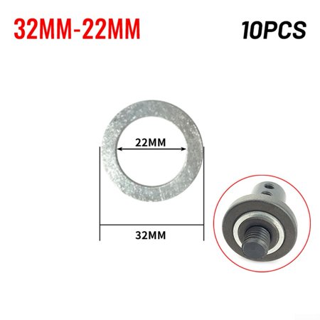 10pc Saw cutting washer Inner hole adapter ring blade aperture change ...