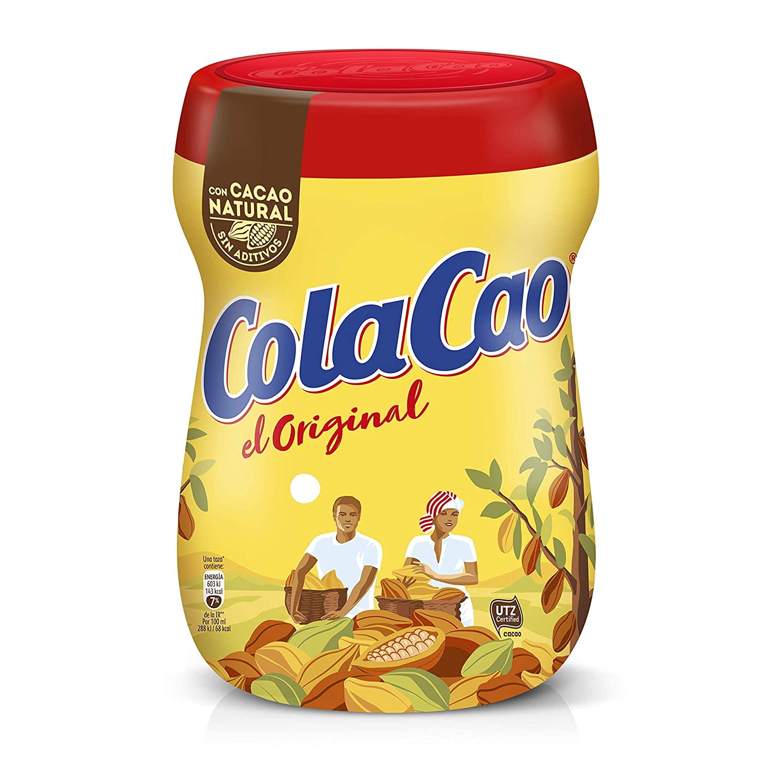 Original ColaCao Chocolate Drink Mix (13.75 oz/390 g) - Walmart.com