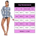 Blue Gingham White Rabbits Easter Women's Rash Guard Shirts UPF 50+ Sun ...