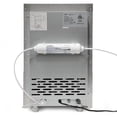 SPT SZB-42 88-lb Automatic Flake Ice Maker in Stainless Steel with ...