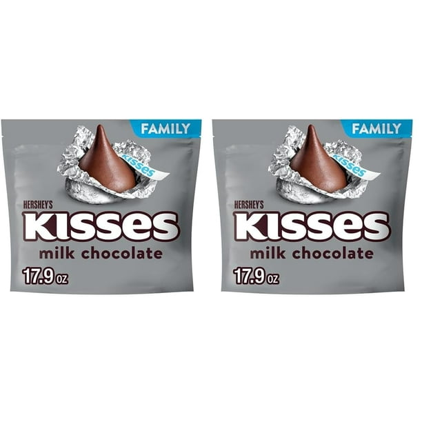 KISSES Milk Chocolate Candy Party Pack, 35.8 oz | Walmart en línea
