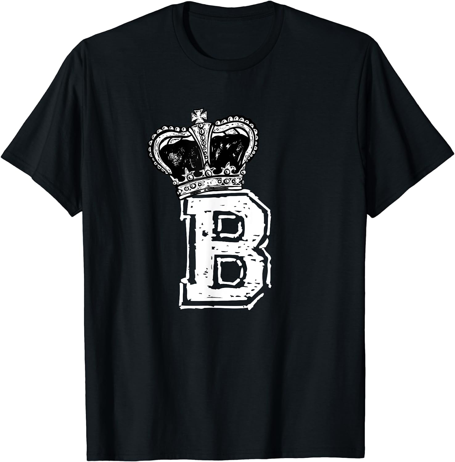 Queen B - Letter B And Crown (Bee) T-Shirt T-Shirt - Walmart.com