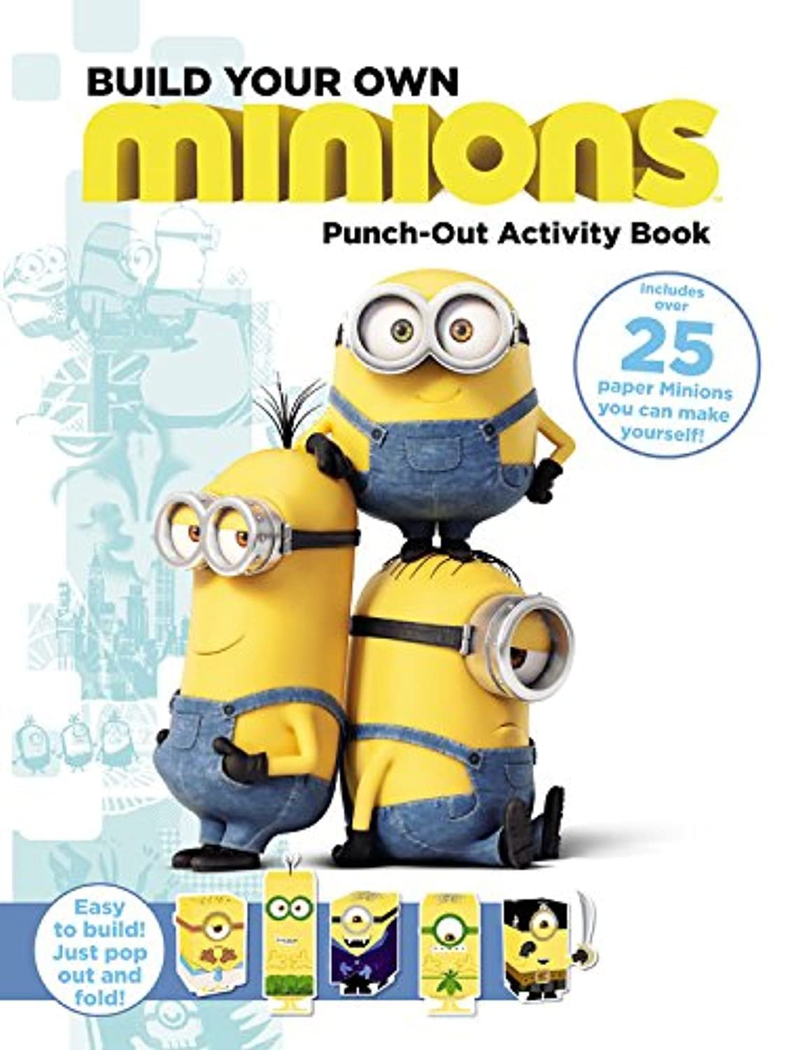 Minions: Build Your Own Minions Punch-Out Activity Book - Walmart.com