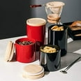 SWEEJAR Kitchen Canisters Ceramic Food Storage Jar - with Airtight Seal ...