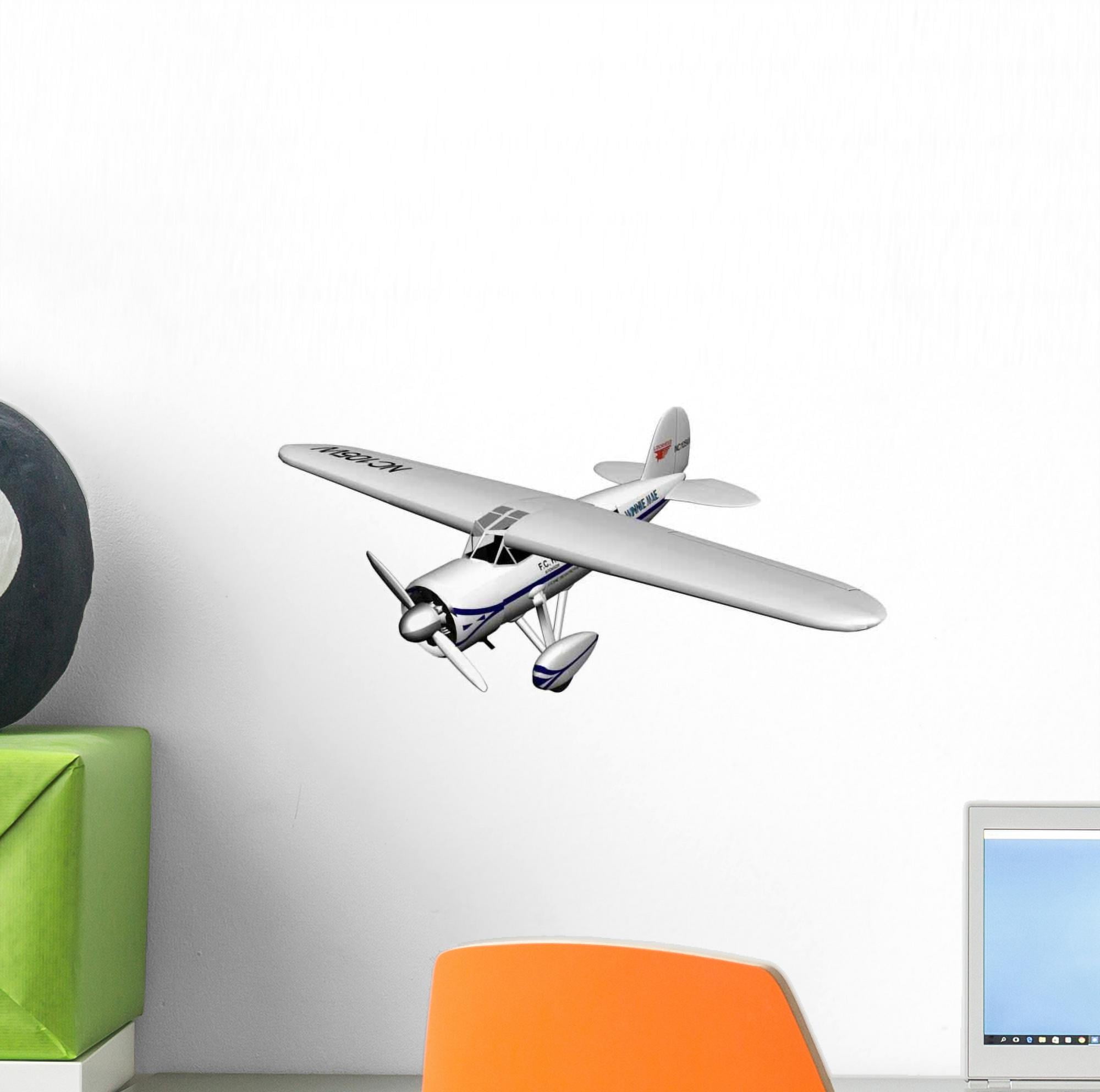 Cessna Plane Wall Decal Sticker, Wallmonkeys Peel & Stick Vinyl Graphic ...