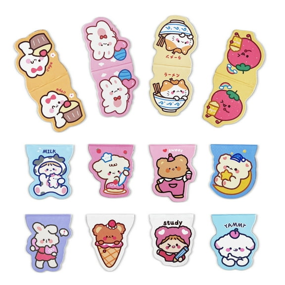 AB STAT Yeaqee 130 Pcs Magnetic Bookmarks Bulk, Cute Bookmarks, Book ...