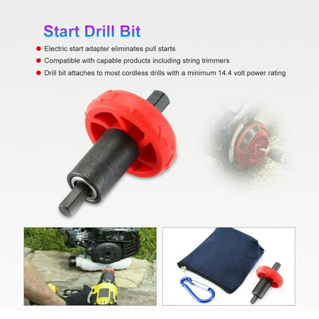 OUTAD Electric Engine Start Drill Bit Adapter Starter Plug for Garden ...
