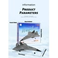 FX9672 RC Plane 4CH 2.4G Wireless Remote Control Airplane Jet Concealed ...