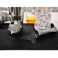 2 Pack Bar Mat, Dish Drying mat, 18 in x 12in Thick Durable and Sty ...