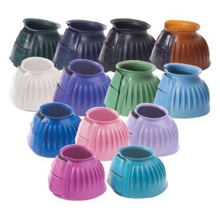 Centaur Heavy Duty Double Hook and Loop Bell Boots - Sapphire Check ...