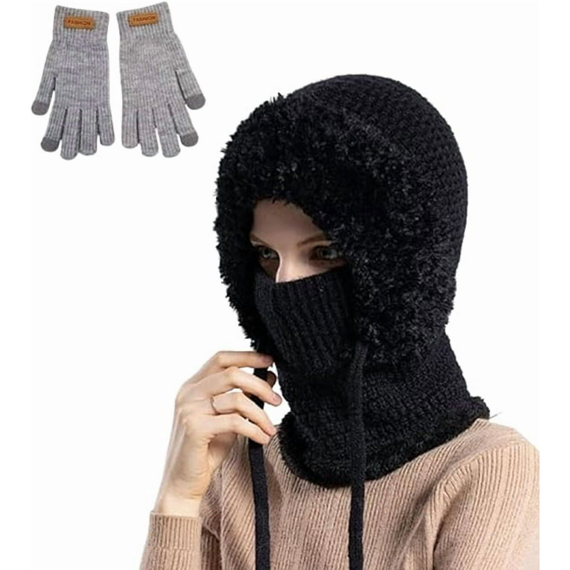 Click here for Nobrand 3 In 1 Beanie Hat With Scarf And Mask  3 I... prices