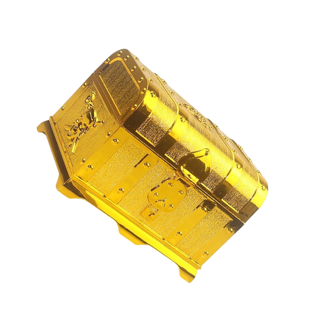 Linyer Pirate Treasure Chest Plastic Smooth Convenient Storage ...