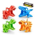 Smashers Dino Island T-Rex Battles Playset with 2 battling dinos, light ...