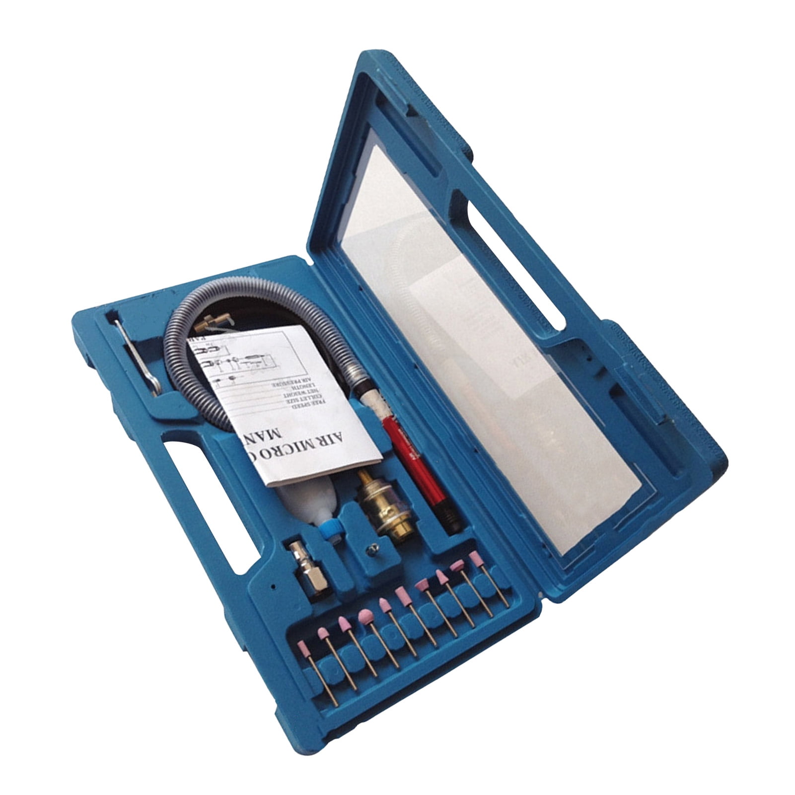 Kit de amoladora neumática micro, amoladora angular multifuncional ...