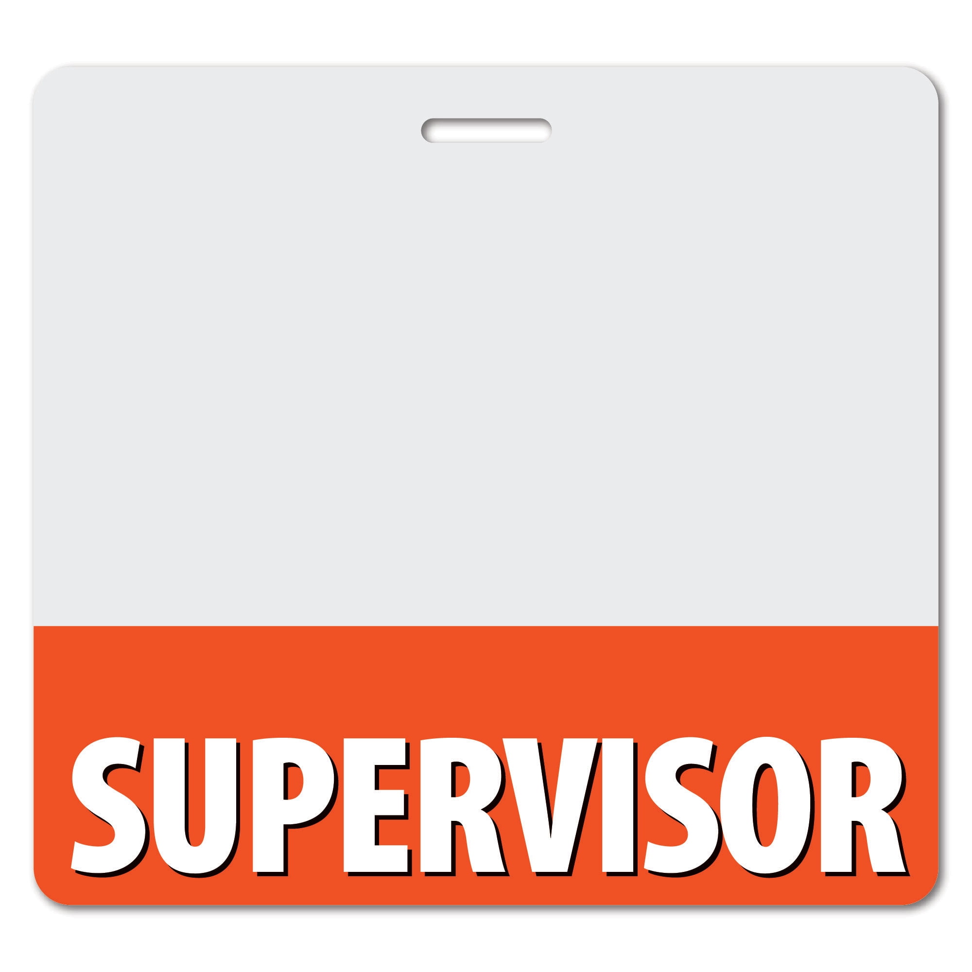 SUPERVISOR Heavy Duty Horizontal Bright Orange (50 pack) - Spill & Tear ...