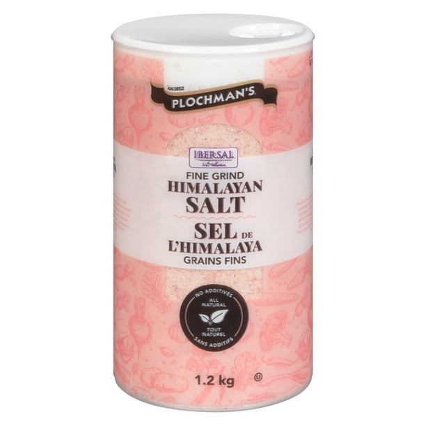 Plochman`s Premium Fine Grind Himalayan Pink Rock Salt, Volume 1.2kg ...