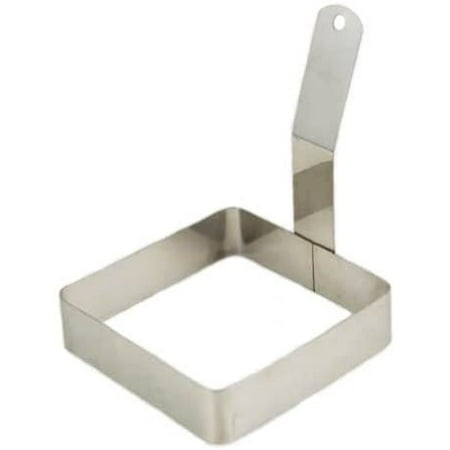 WEIS Stainless Steel Square Egg Ring, 4 x 4 inch WEIS Set of 12 ...