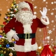 11-Piece Deluxe Santa Claus Costume Set - Festive Christmas Outfit ...