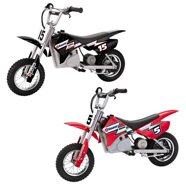 Razor MX400 Dirt Rocket 24V Electric Motocross Dirt Bike, Green (2 Pack ...