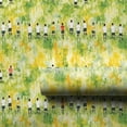 Watercolor Football Players Free Kick Wall Gift Wrapping Paper ...