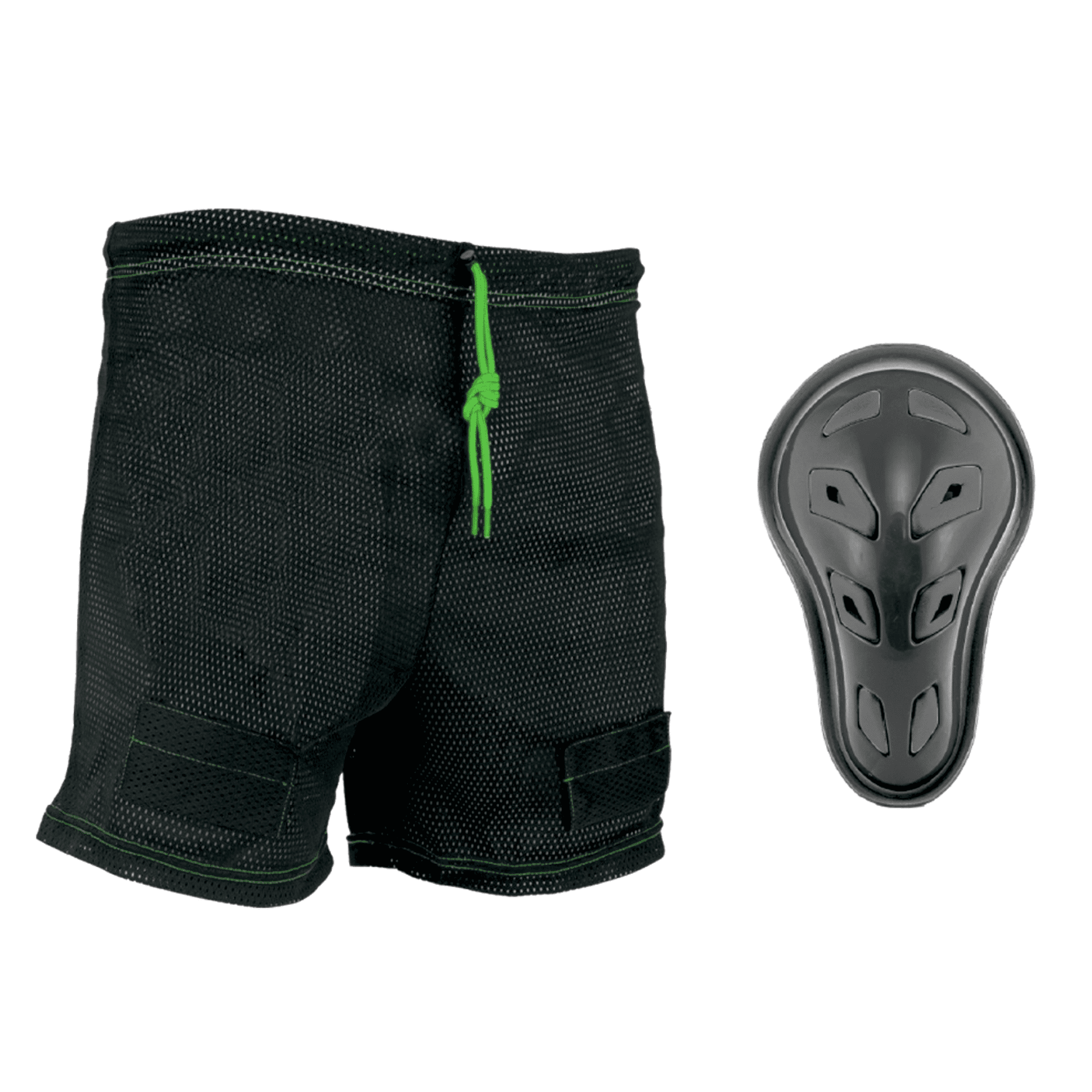 Click here for Vibe Hockey Youth Jock Mesh Shorts With Cup And So... prices